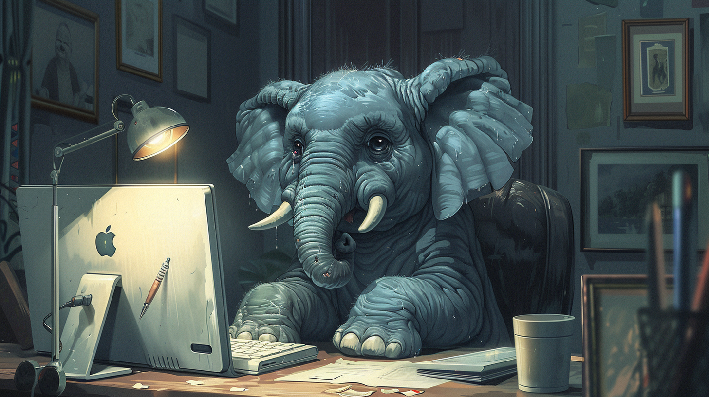 #14 Why Don’t Elephants Use Computers? – The Bard Dad